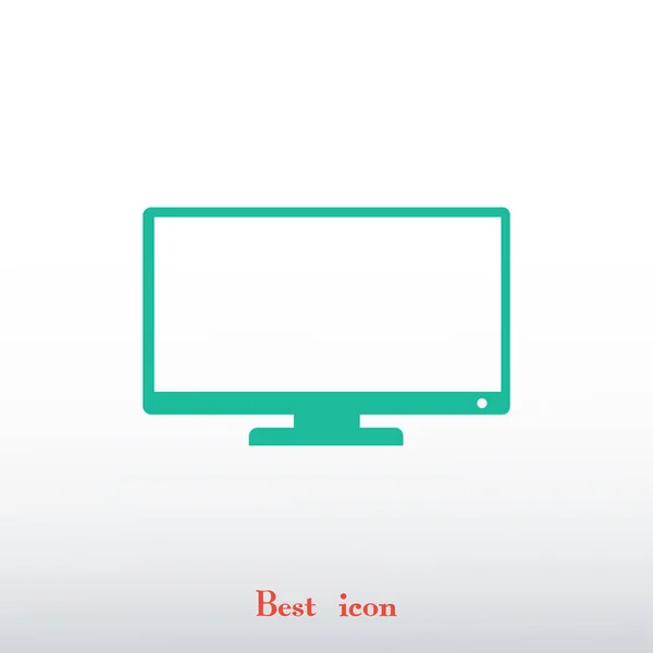 Simple TV icon Stock Vector Image by ©SimVA #129835784