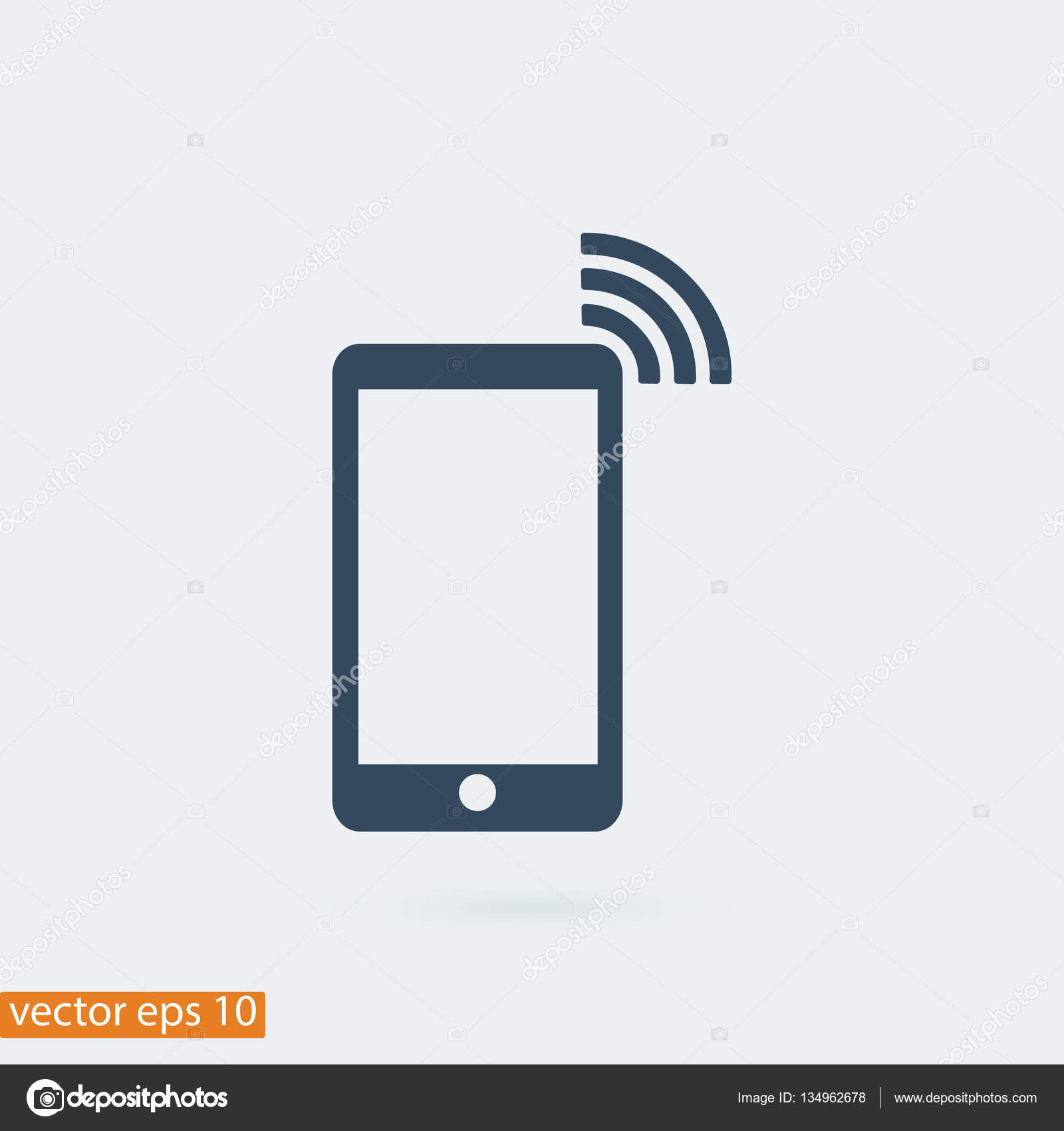 Modern phone icon Stock Vector Image by ©SimVA #134962678