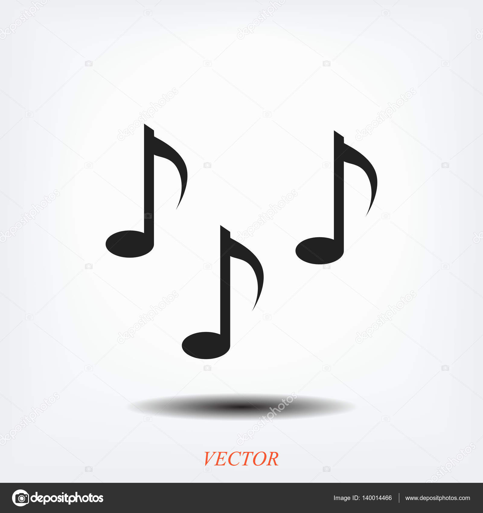 Music notes signs Stock Vector by ©SimVA 140014466