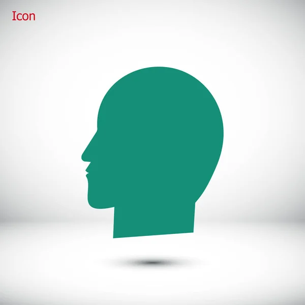 Human head icon Stock Vector Image by ©SimVA #141015496