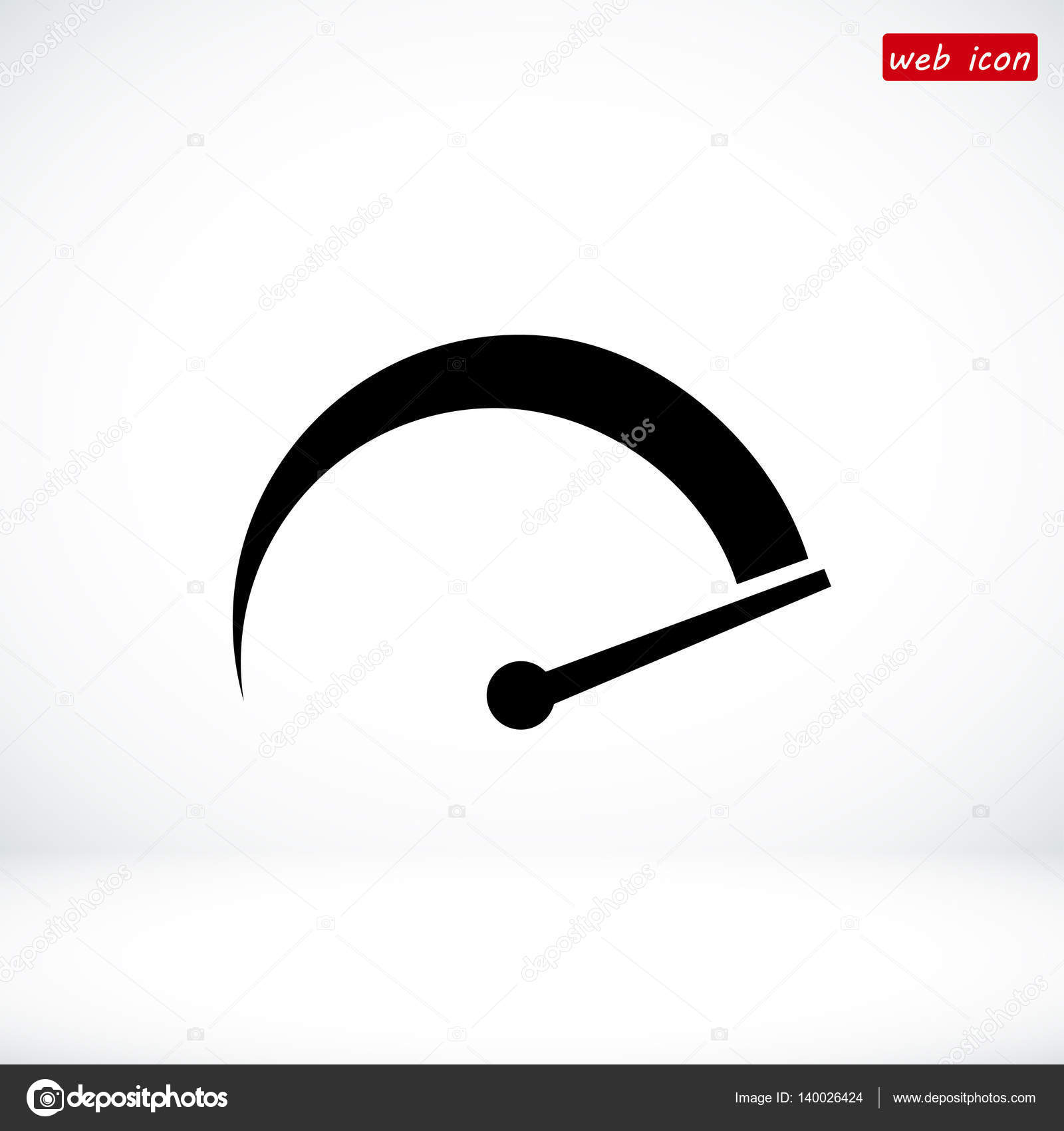 Simple Speedometer Vector