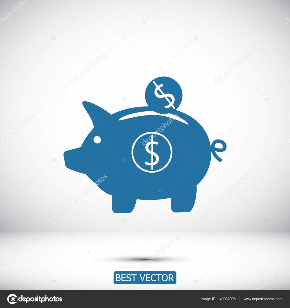 Icono de alcancía Vector de stock por ©SimVA 140032998