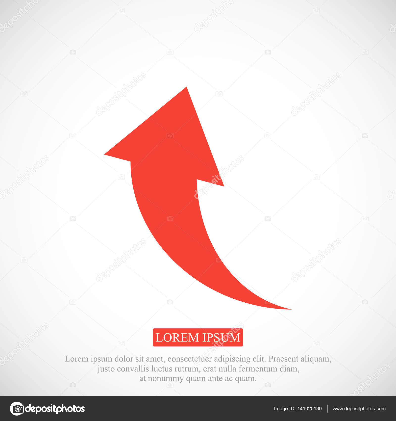 Up arrow icon Stock Vector by ©SimVA 141020130
