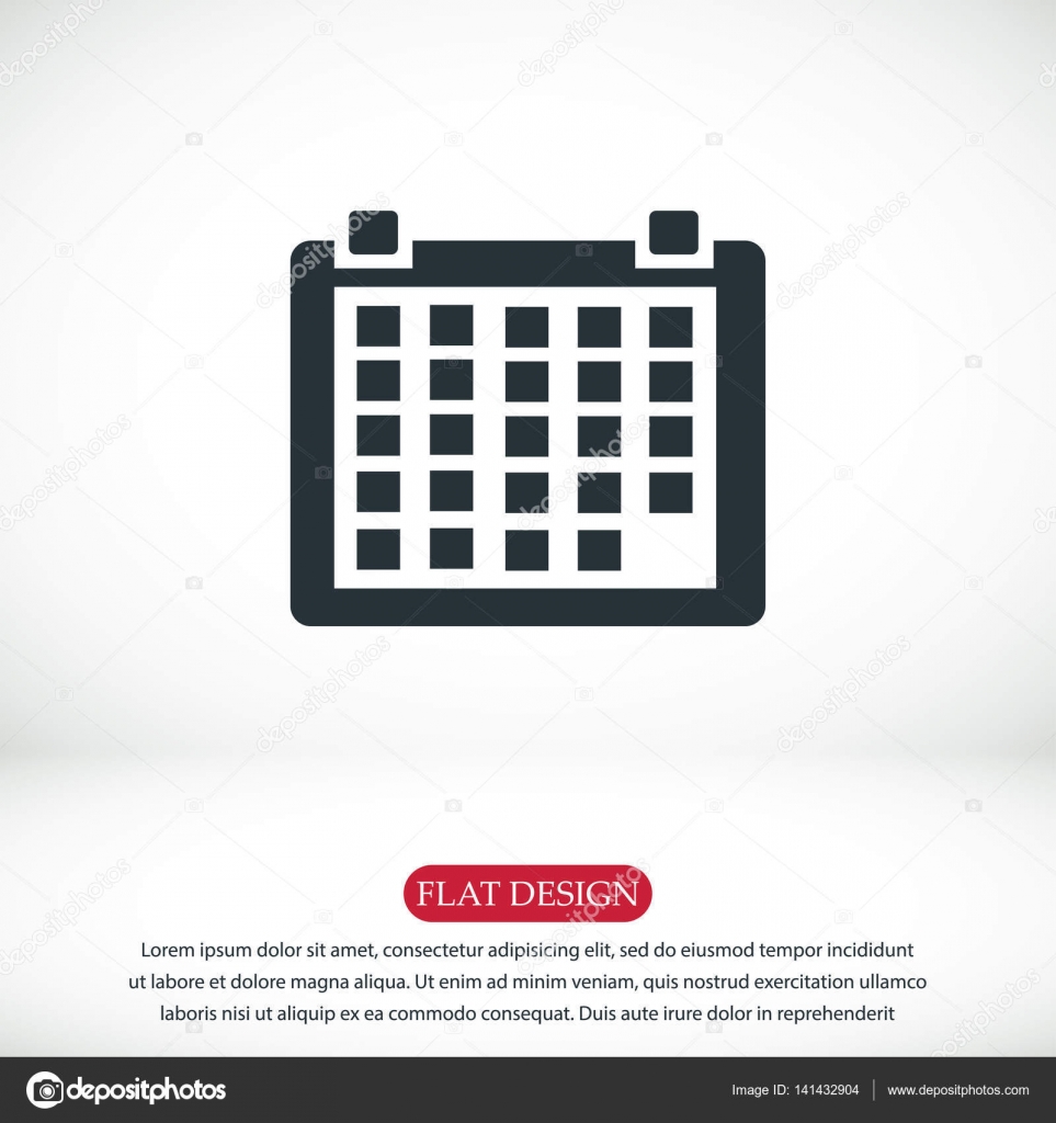 Kalendar page icon Stock Vector by ©SimVA 141432904
