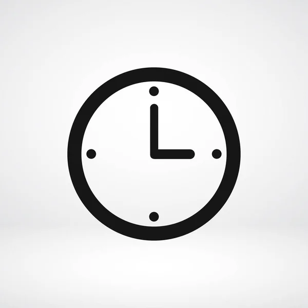 Clock flat icon — Stock Vector © SimVA #141012624