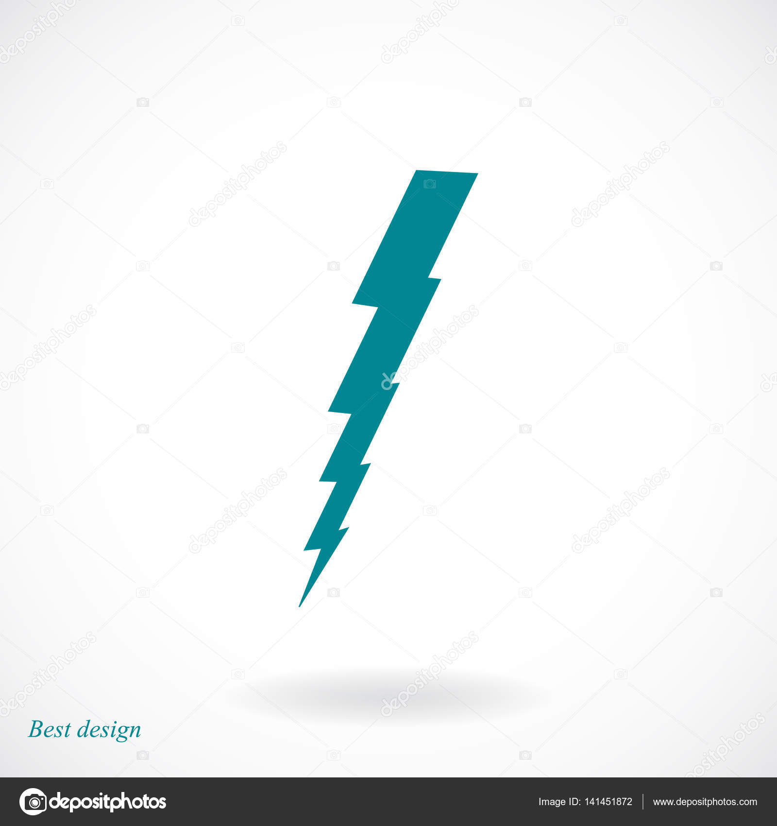 Bolt arrow icon Stock Vector Image by ©SimVA #141451872
