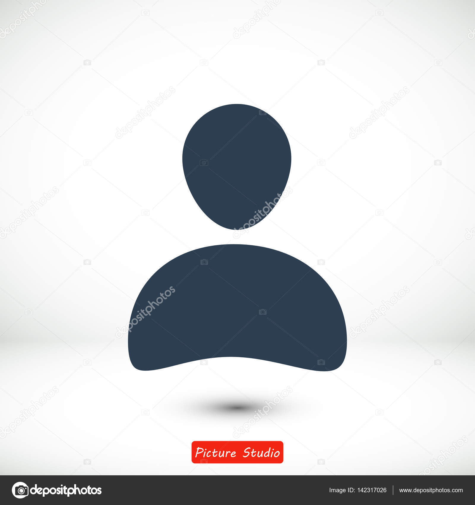 Human silhouette icon Stock Vector Image by ©SimVA #142317026