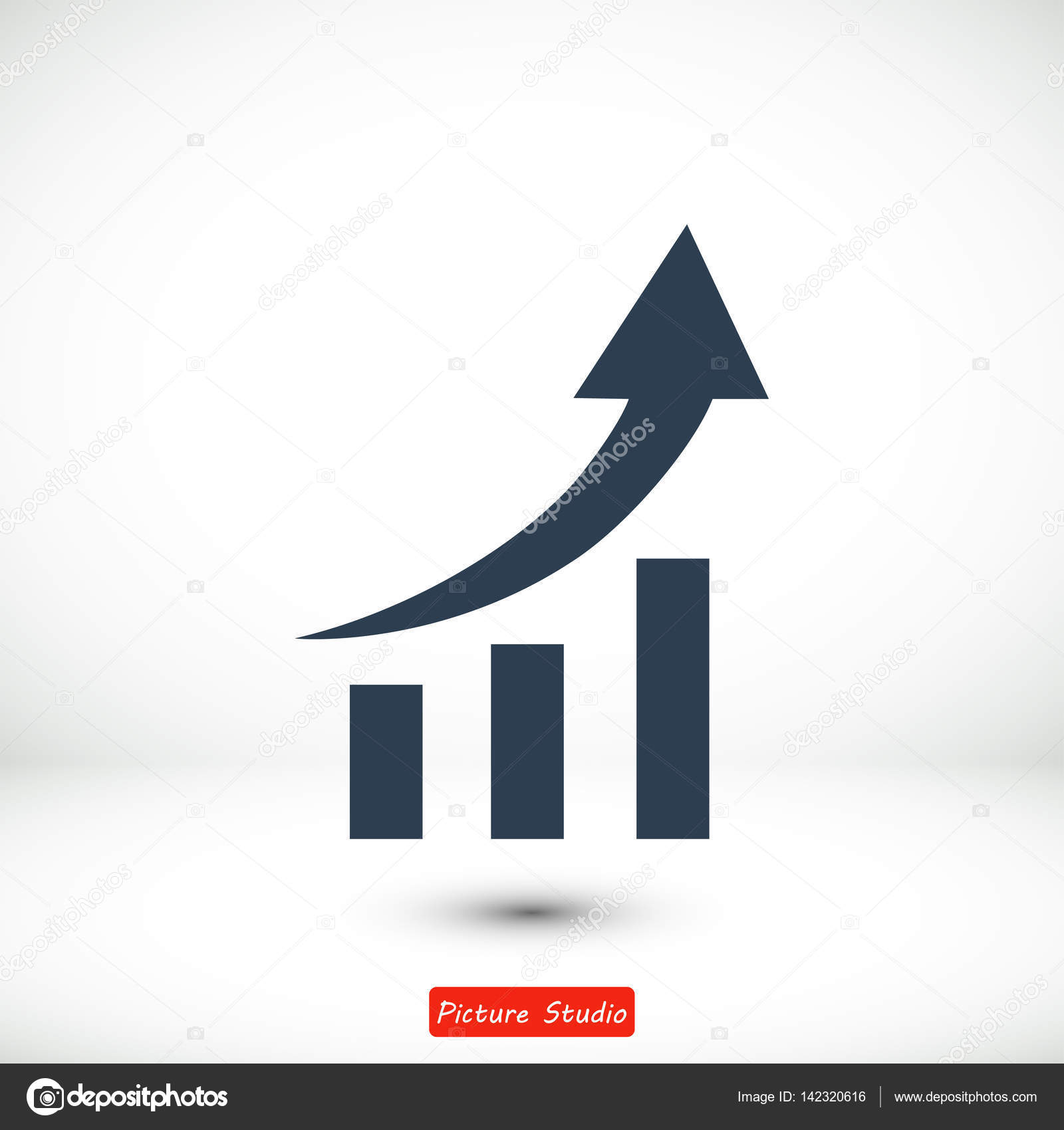 Graphic diagram icon Stock Vector by ©SimVA 142320616