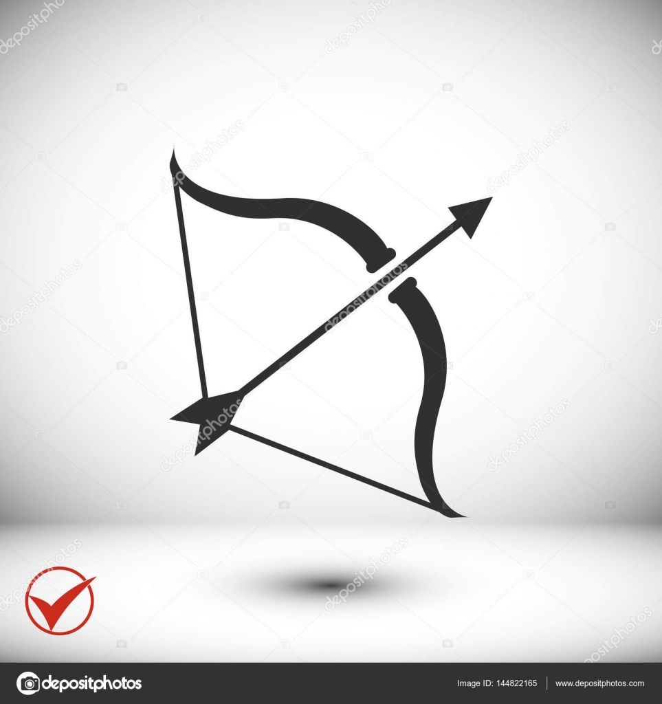 Cupid bow icon Stock Vector by ©SimVA 144822165