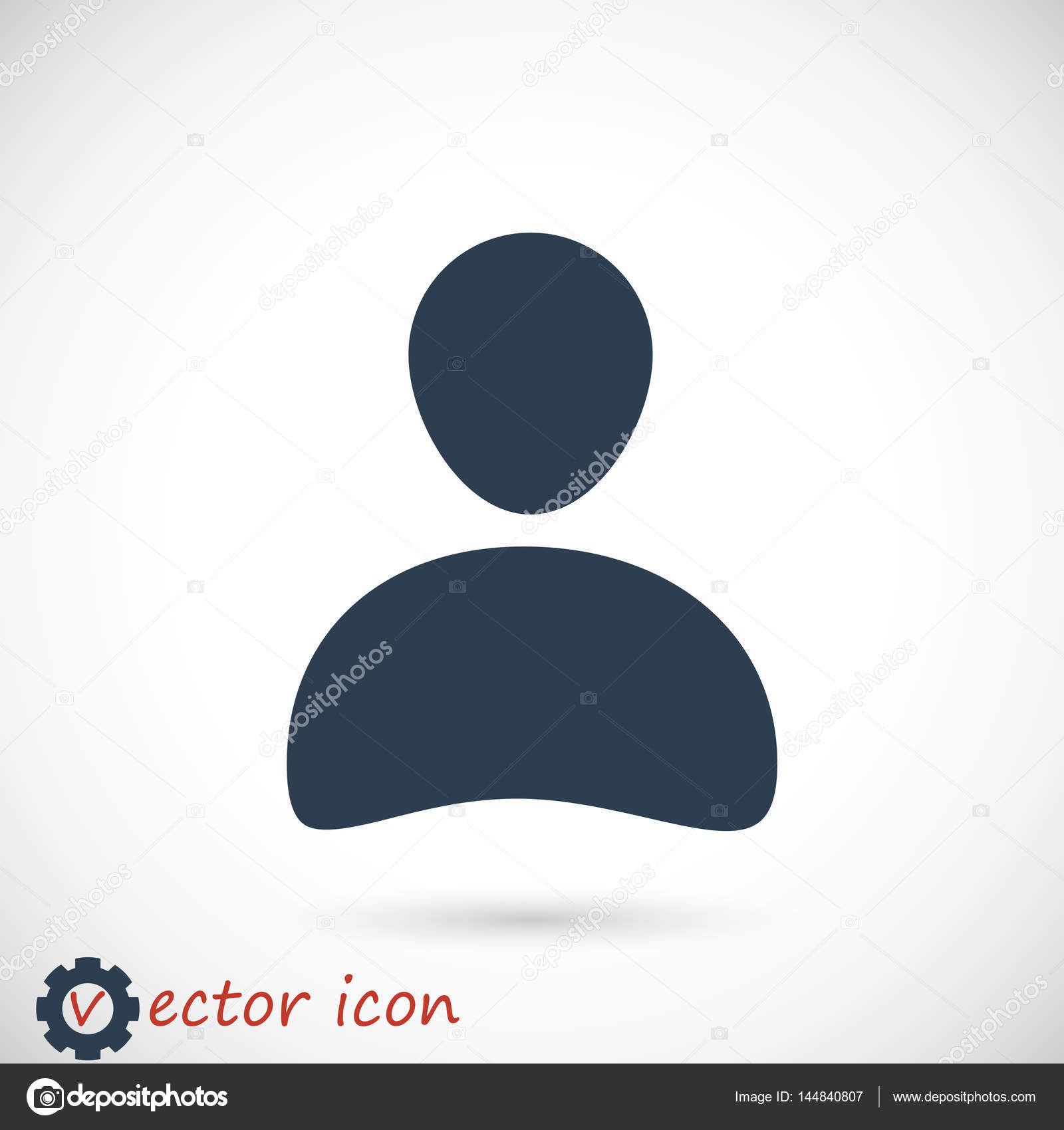 Black man icon Stock Vector by ©SimVA 144840807