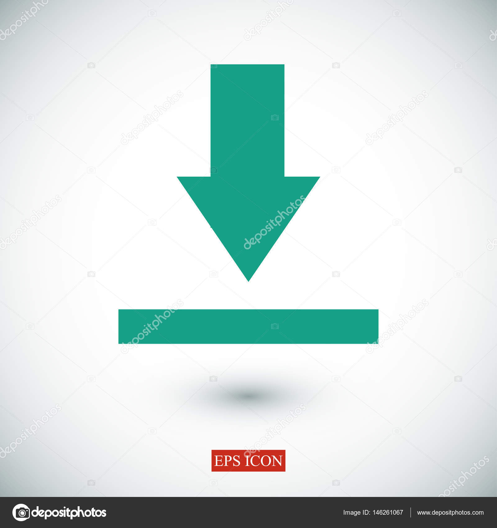 Upload button icon Stock Vector by ©SimVA 146261067