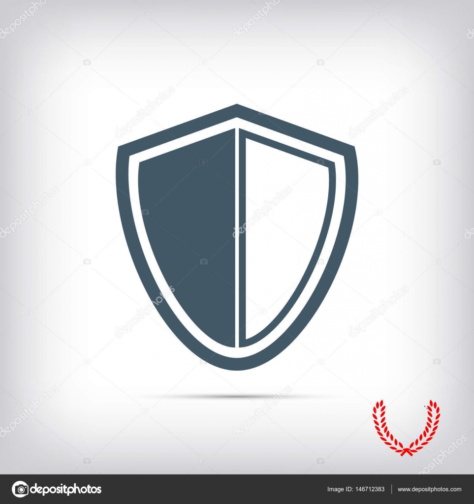 Shield icon illustration Stock Vector Image by ©SimVA #146712383