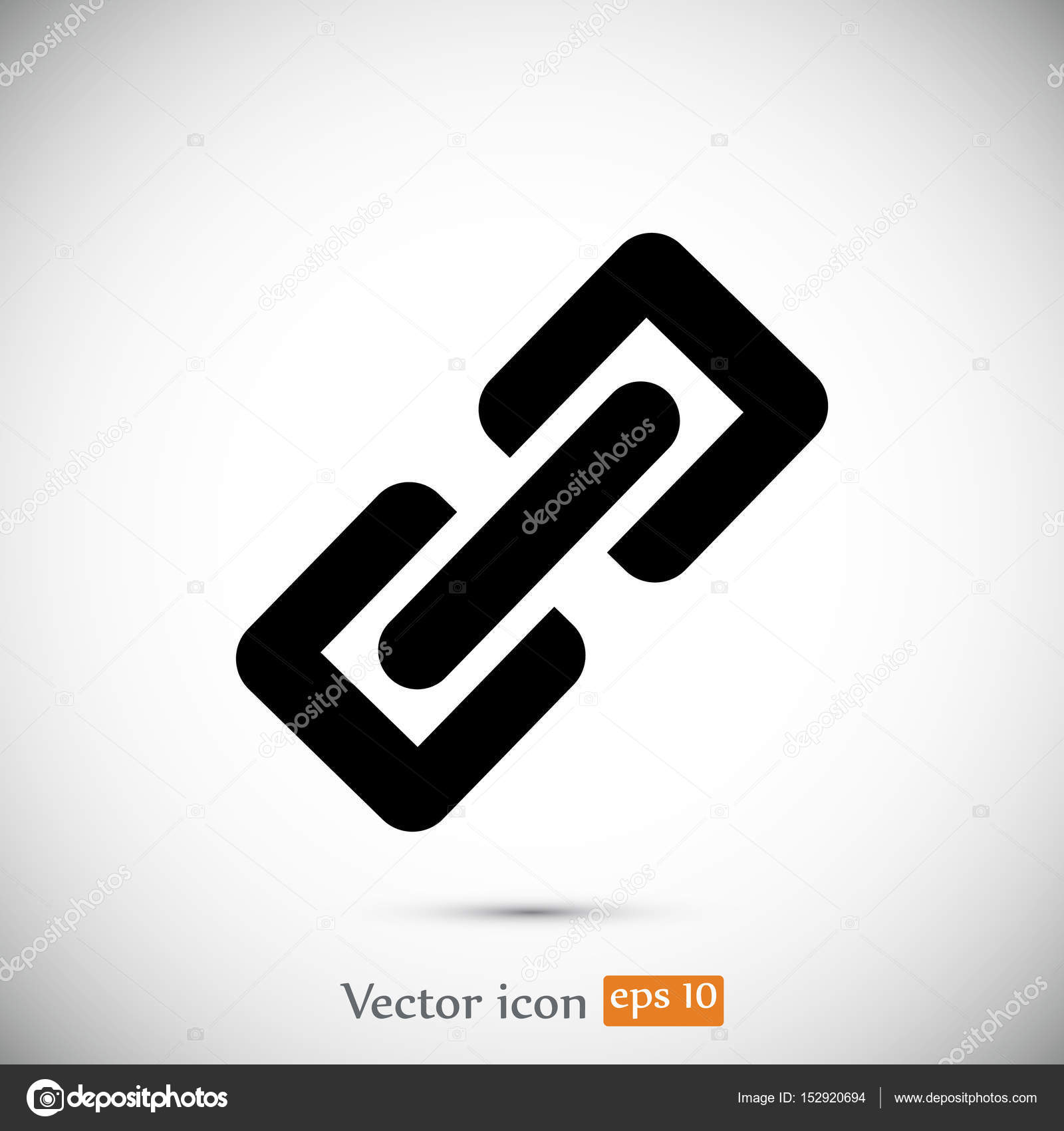 Link sign icon Stock Vector by ©SimVA 152920694