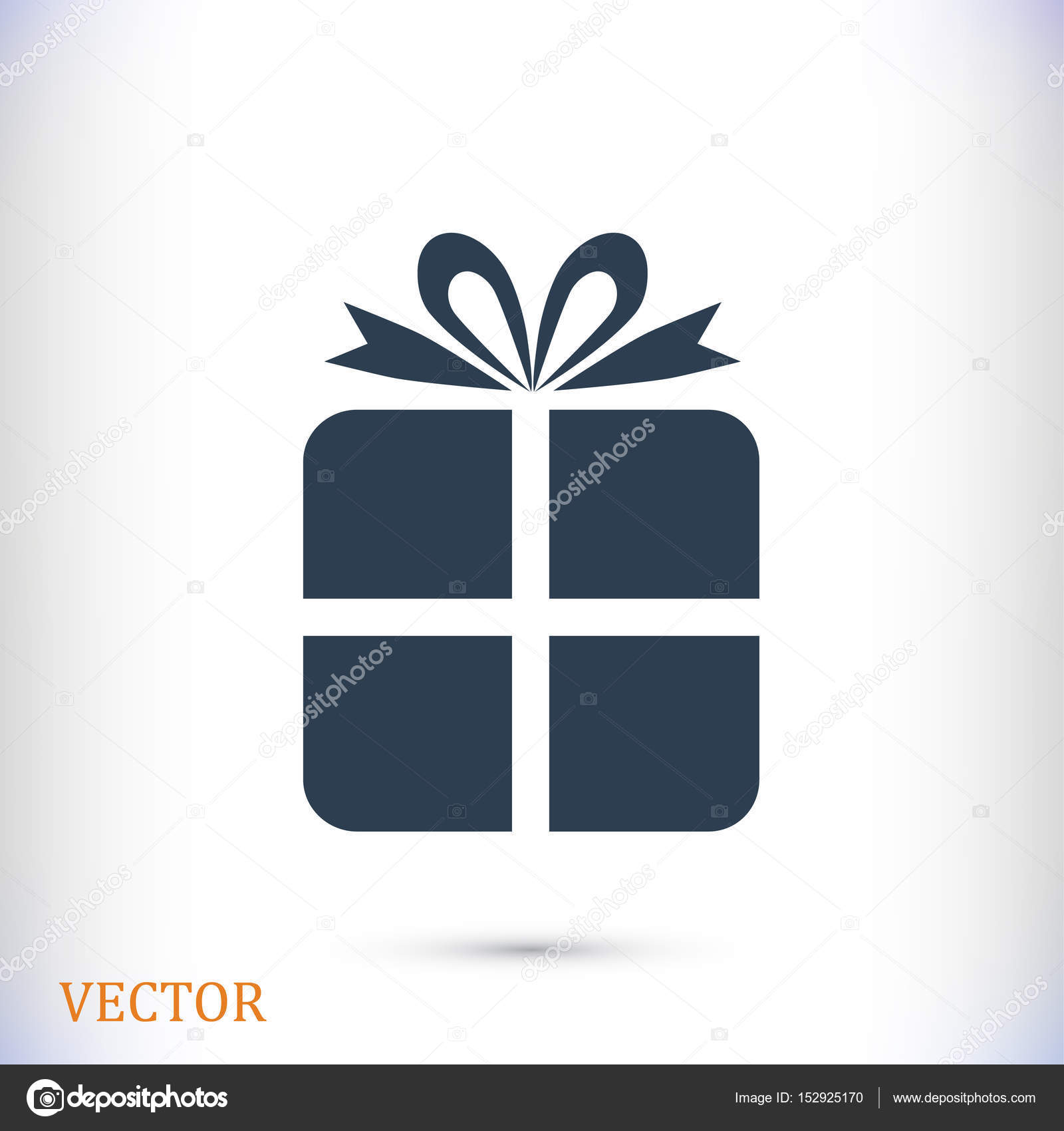 Gift sign icon Stock Vector Image by ©SimVA #152925170