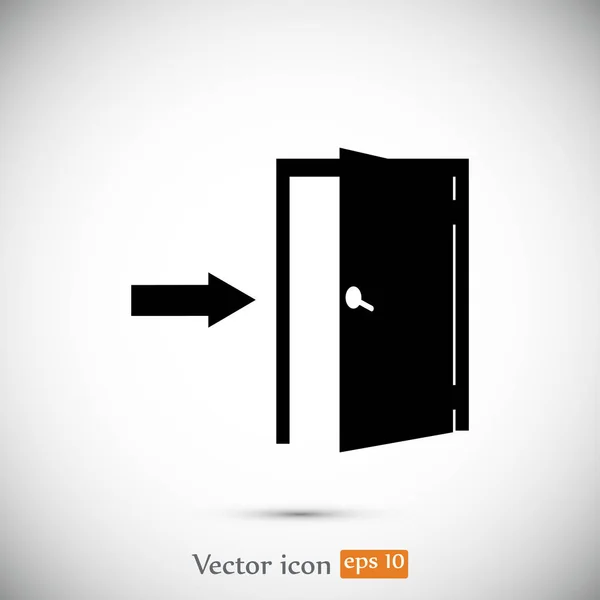 Piktogramm tür Stock-Vektorbilder | Depositphotos