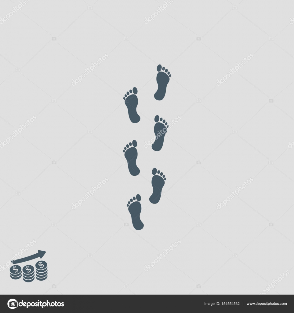 Image vectorielle Conception de l'icône Pied par ©SimVA - 154554532