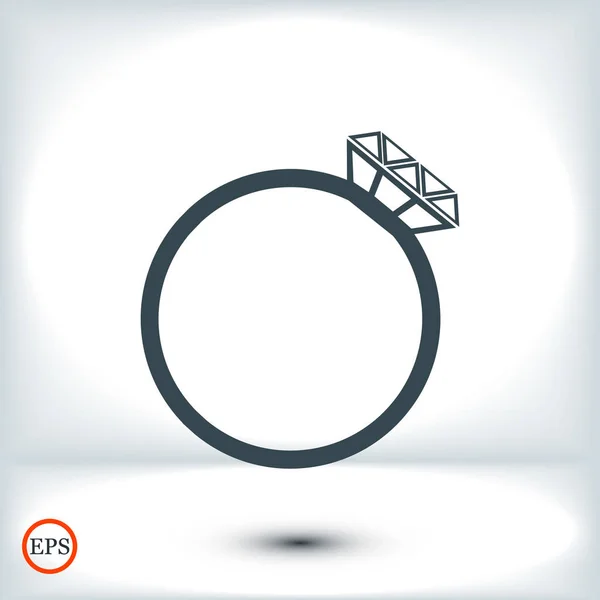 Ring sign icon Stock Vector Image by ©SimVA #154545800