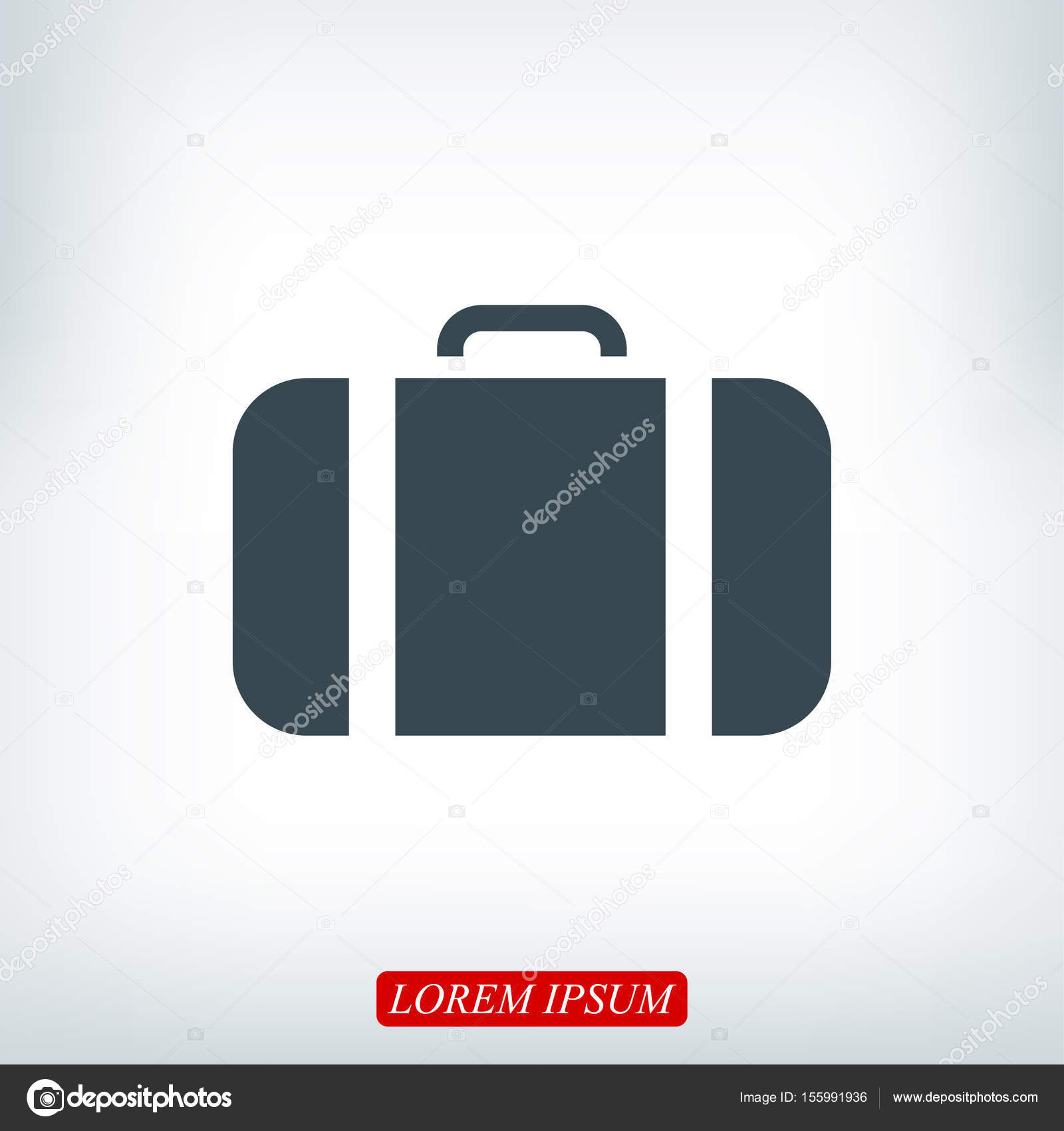 Bag sign icon Stock Vector Image by ©SimVA #155991936