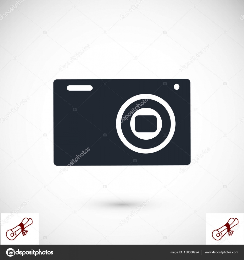 Camera sign icon Stock Vector by ©SimVA 156000924