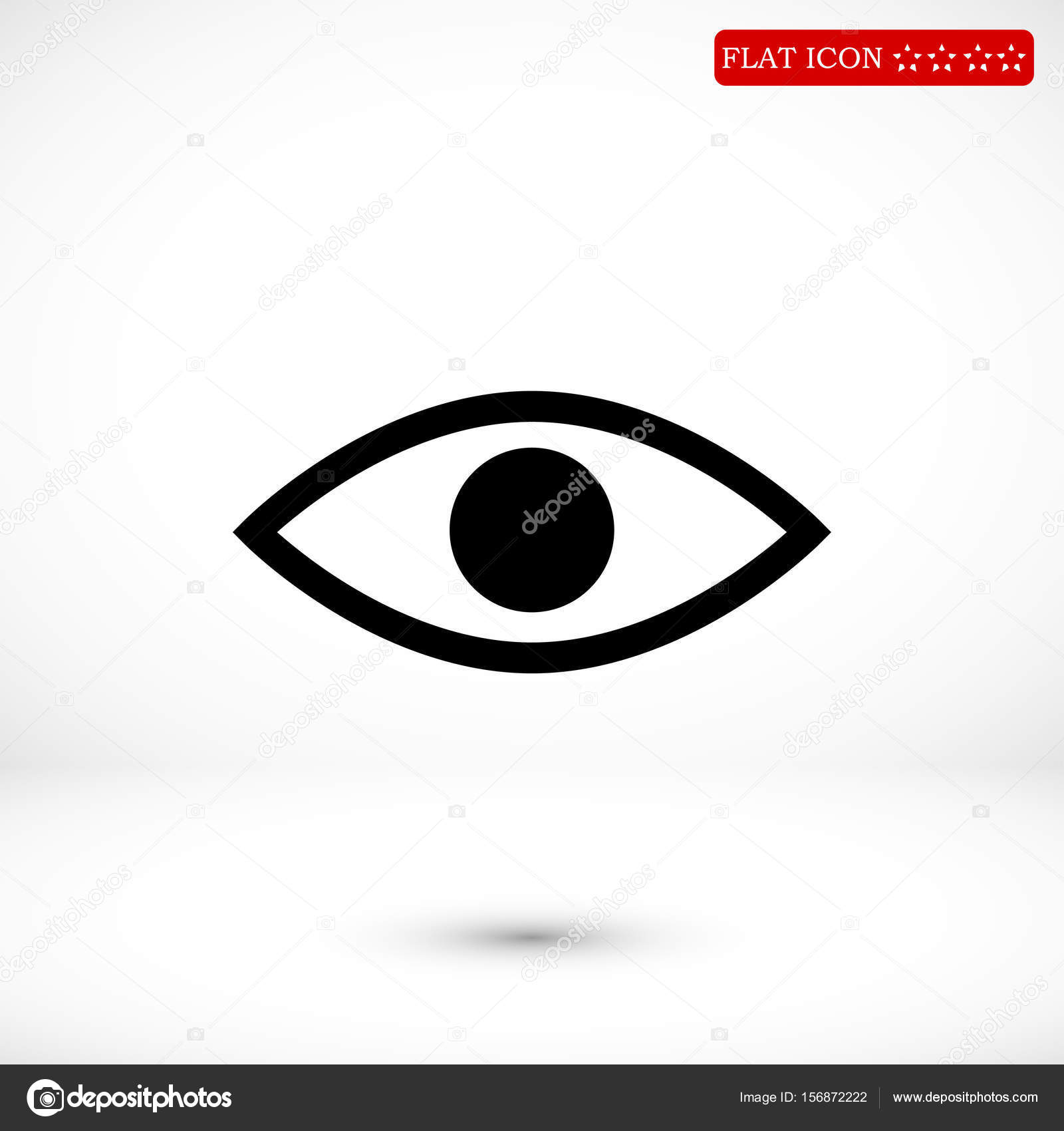 Eye sign icon Stock Vector Image by ©SimVA #156872222