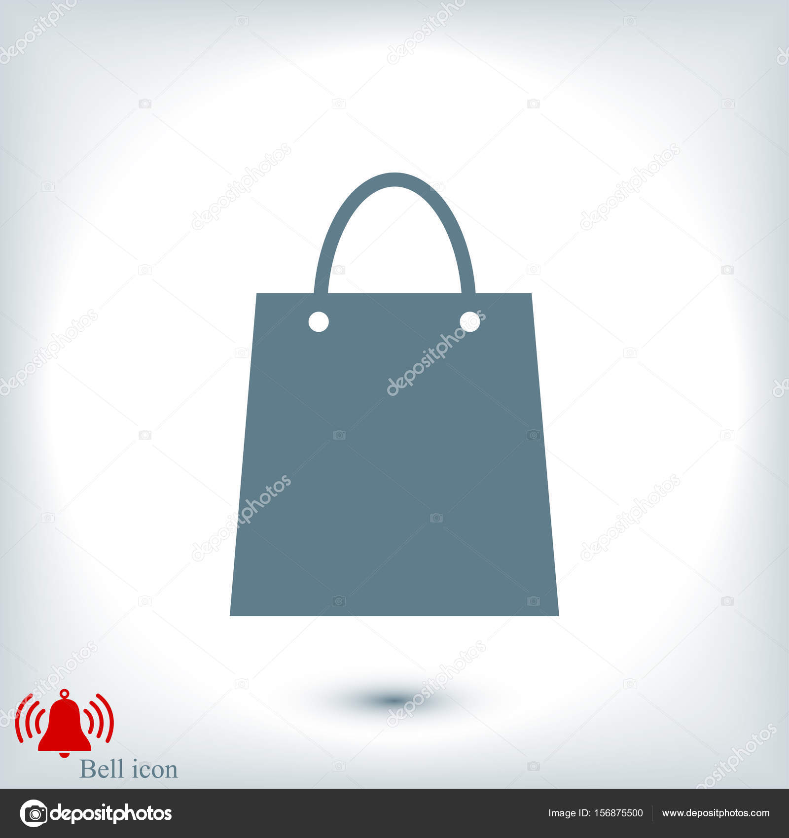 Bag sign icon Stock Vector by ©SimVA 156875500