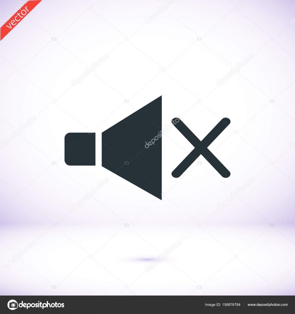 Speaker sign icon Stock Vector Image by ©SimVA #156876784