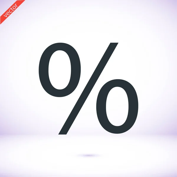 Percent sign icon Stock Vector by ©SimVA 154543928