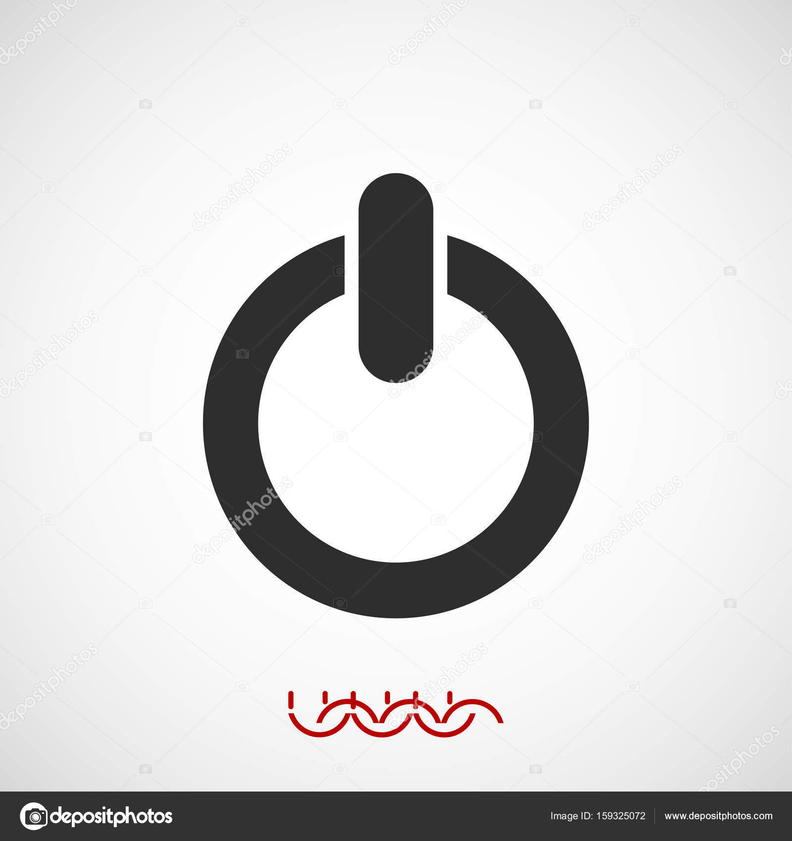 Power sign icon Stock Vector Image by ©SimVA #159325072