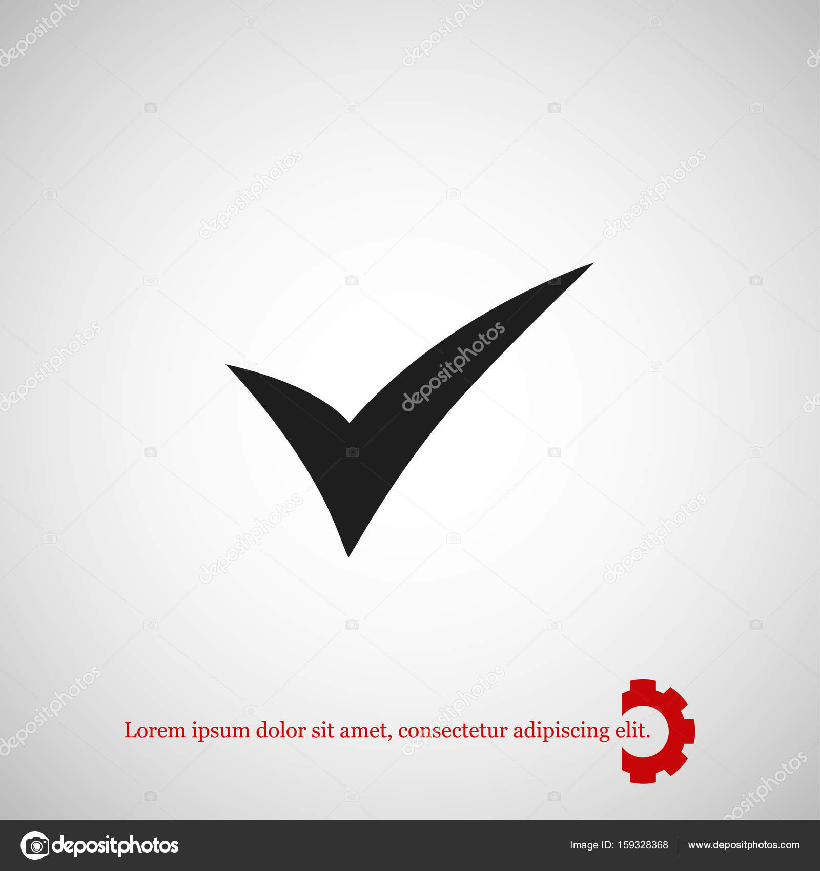 Ok sign icon Stock Vector by ©SimVA 159328368