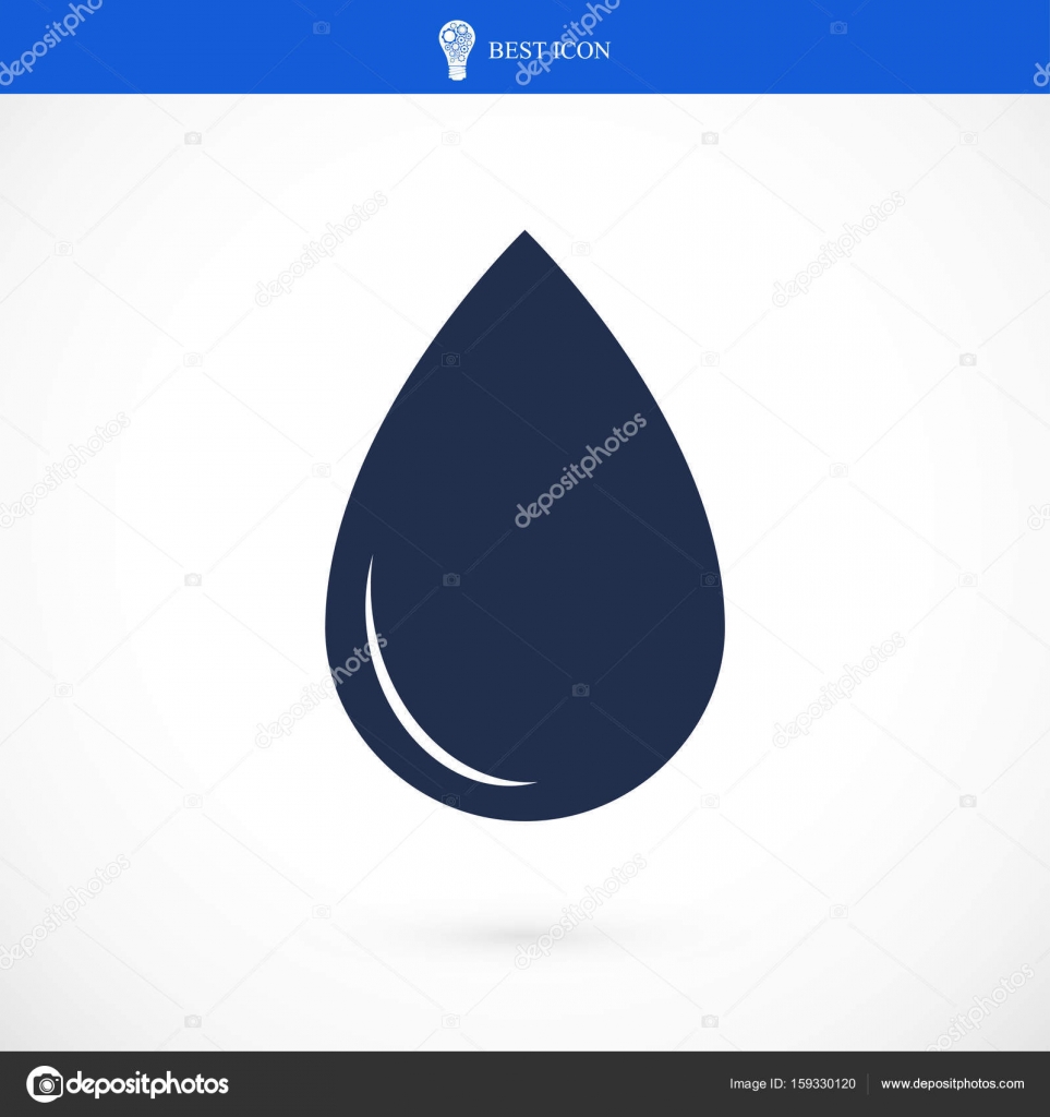 Drop sign icon Stock Vector Image by ©SimVA #159330120