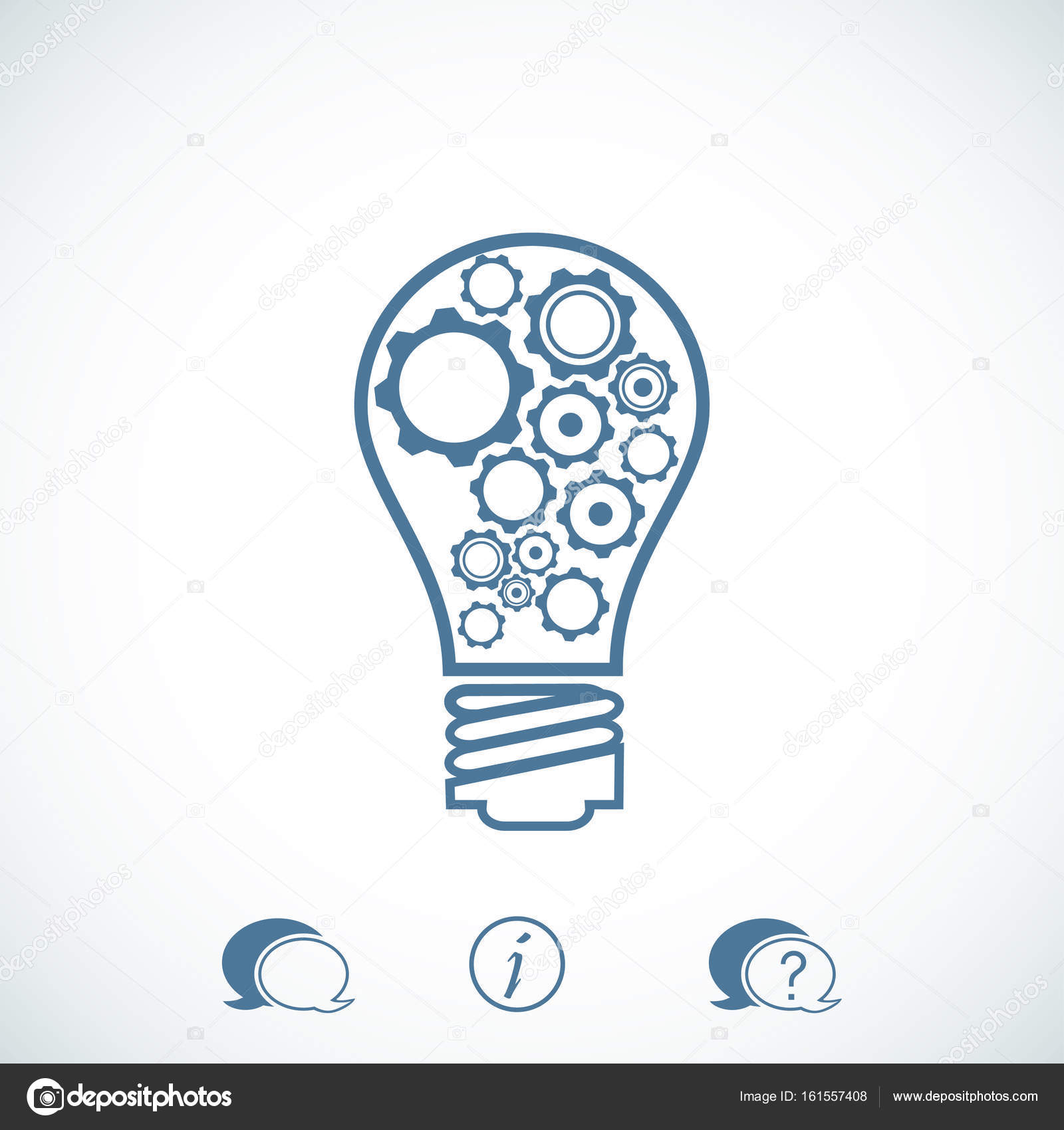 Design of bulb icon Stock Vector by ©SimVA 161557408
