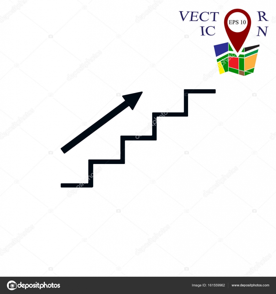 Gráfico con icono de flecha Vector de stock #161559962 de ©SimVA