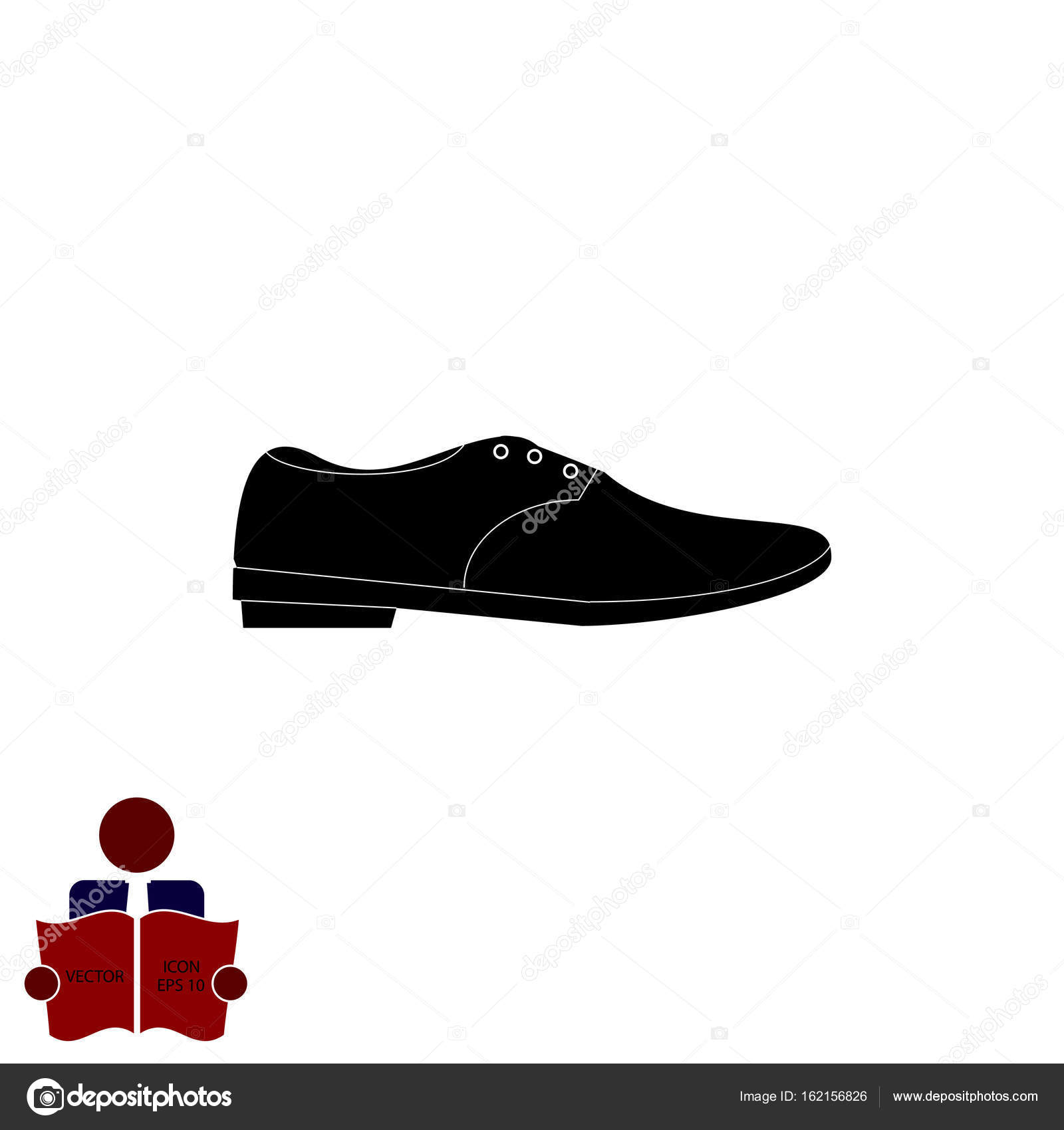 Shoe sign icon Stock Vector by ©SimVA 162156826