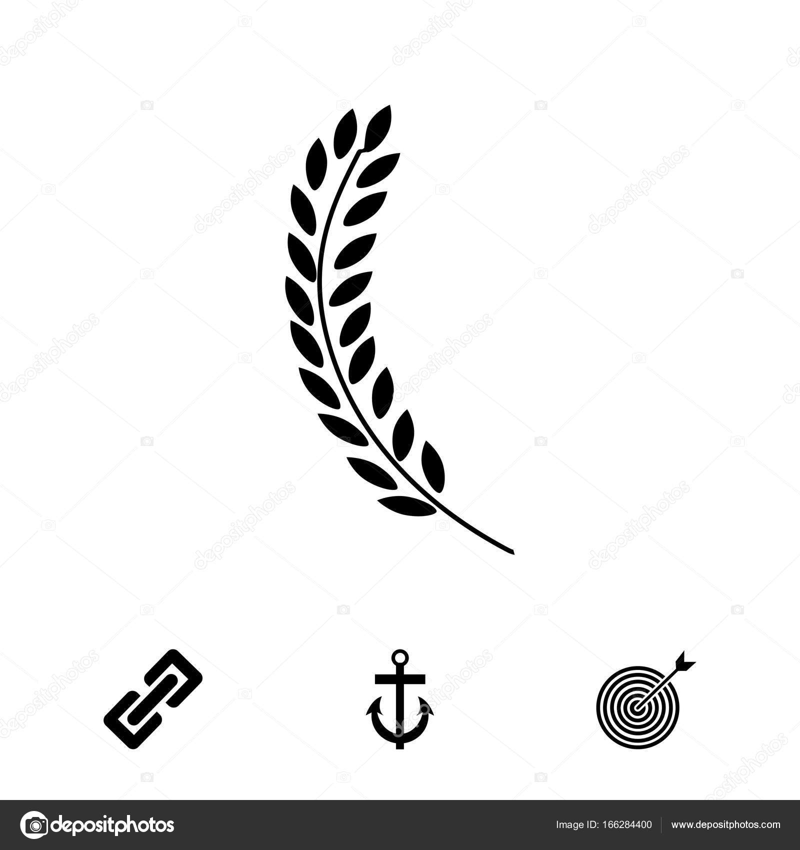 Wheat ear icon Stock Vector Image by ©SimVA #166284400