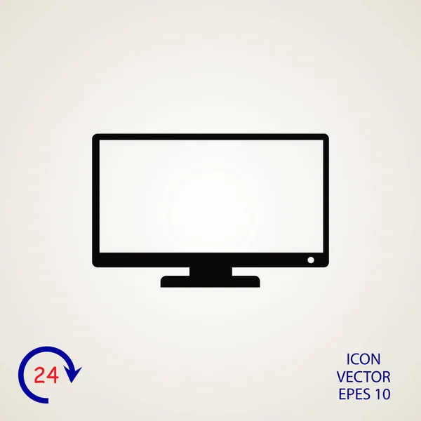 Simple TV icon Stock Vector Image by ©SimVA #129835784