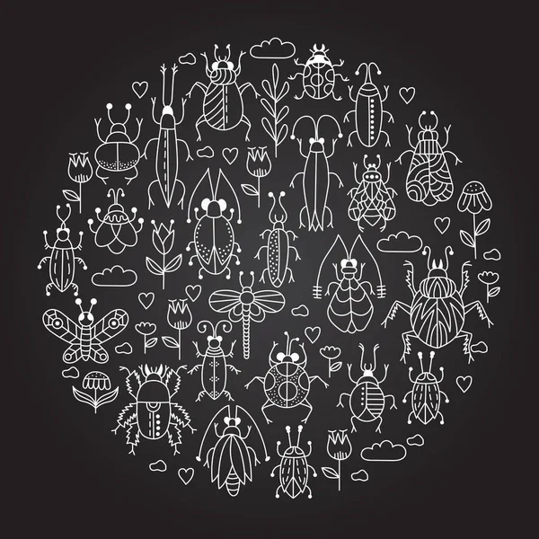 Chitin set Vector Art Stock Images | Depositphotos