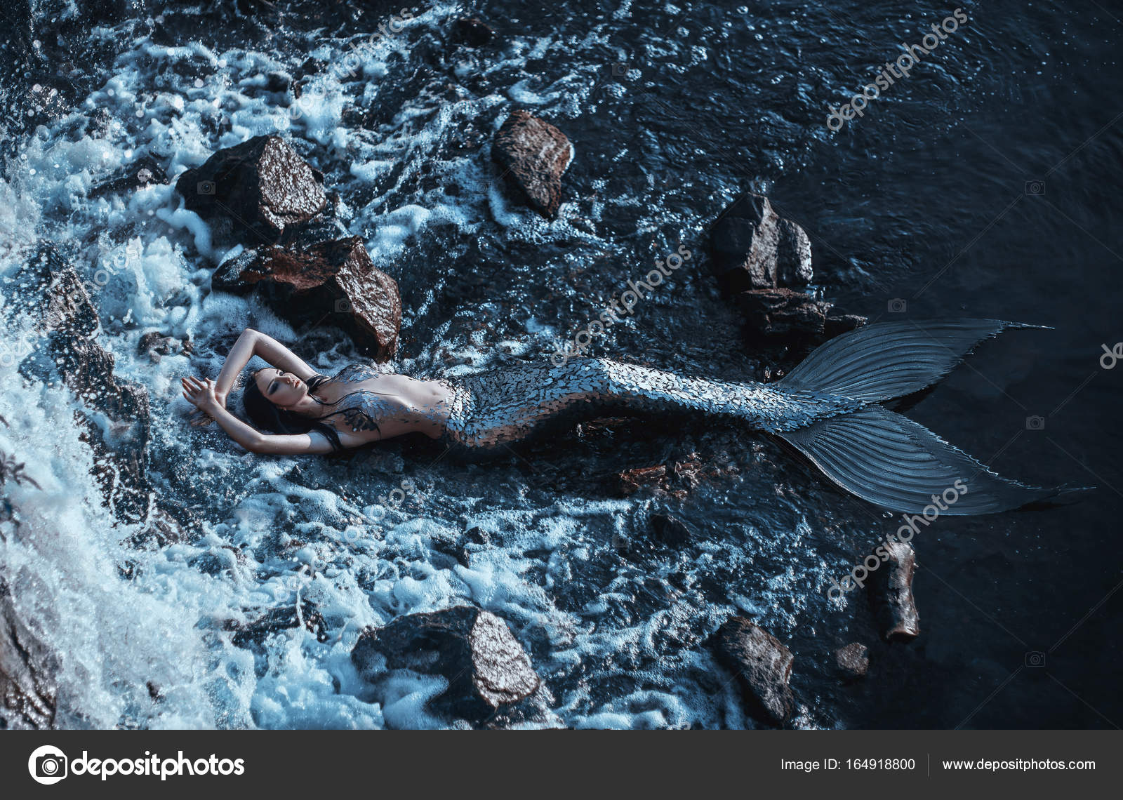 The real mermaid Stock Photo by ©liqwer20.gmail.com 164918800