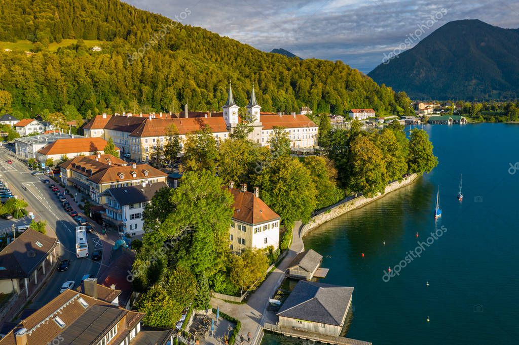 Tegernsee, Alemania. Lago Tegernsee en Rottach-Egern (Baviera), G 2022