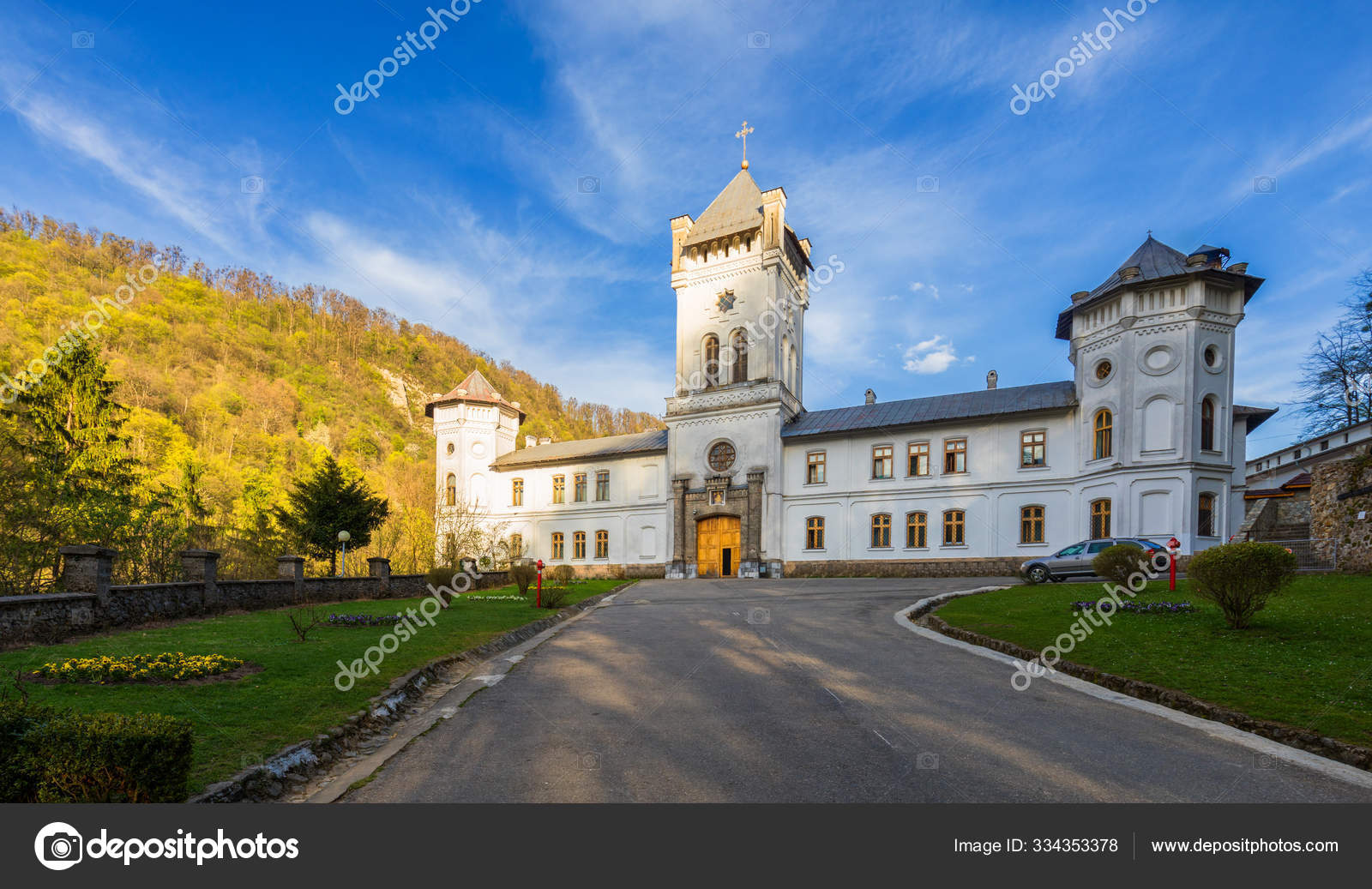 Tismana Monastery, Romania. Tismana Monastery is one of the olde Stock ...
