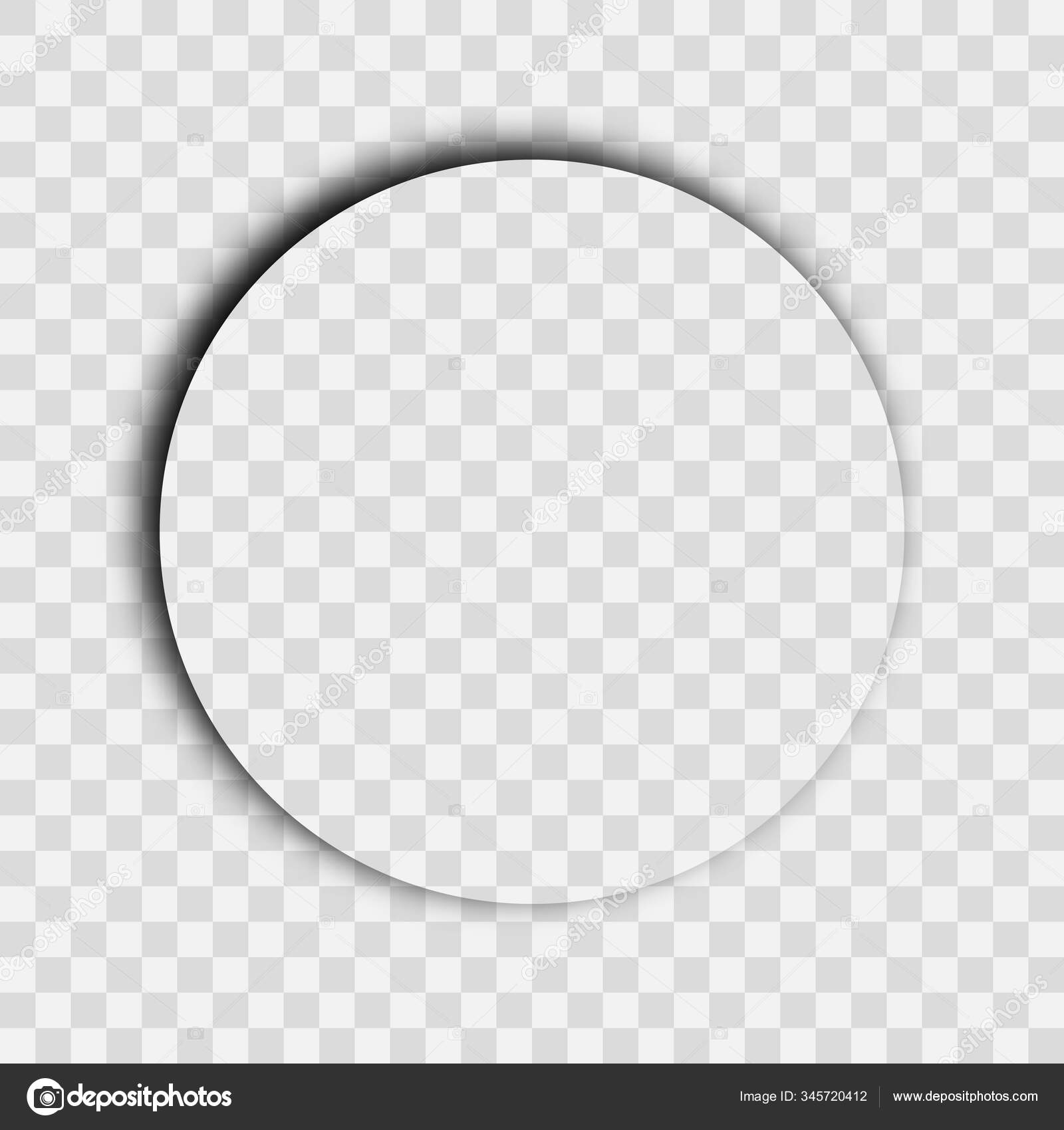 Dark transparent realistic shadow Stock Vector by ©DniproDD 345720412