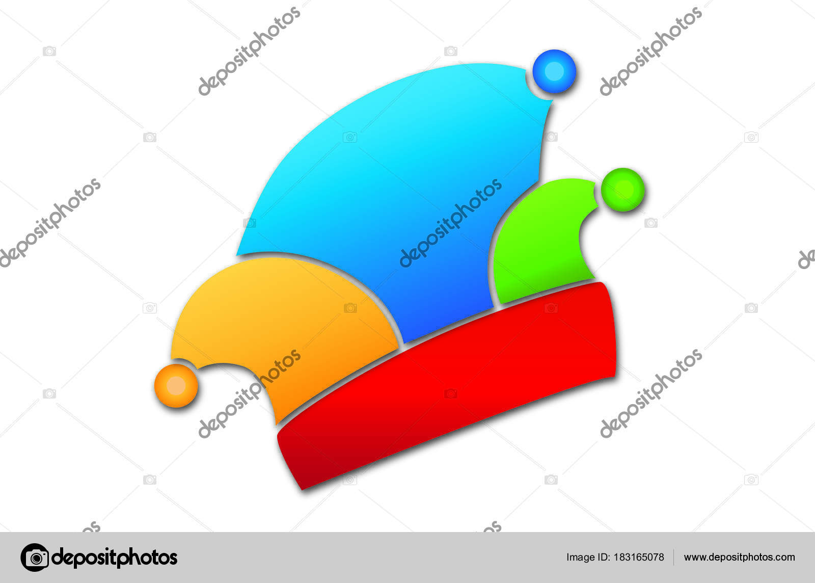 Carnival, colorful cap for carnival Stock Vector Image by ©sanrgo.gmail ...