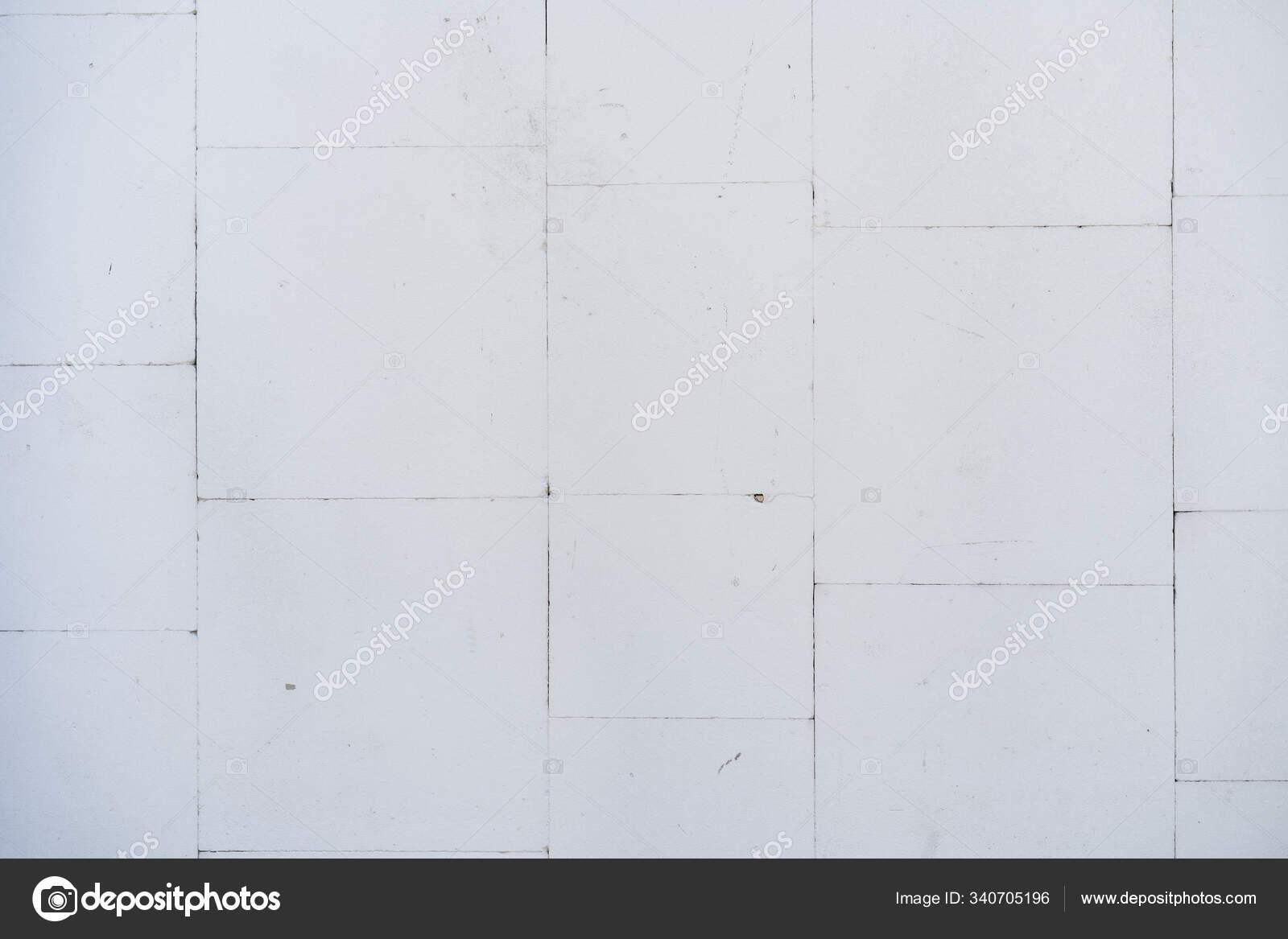 White Background Flat Square Panels Wall White Square Panels Blank ...