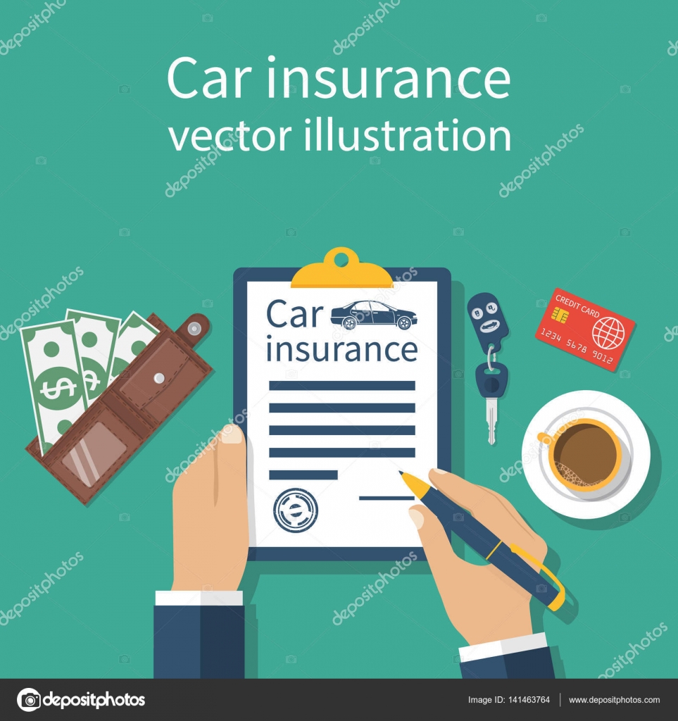 Car insurance form Stock Vector Image by ©threecvet.gmail.com #141463764