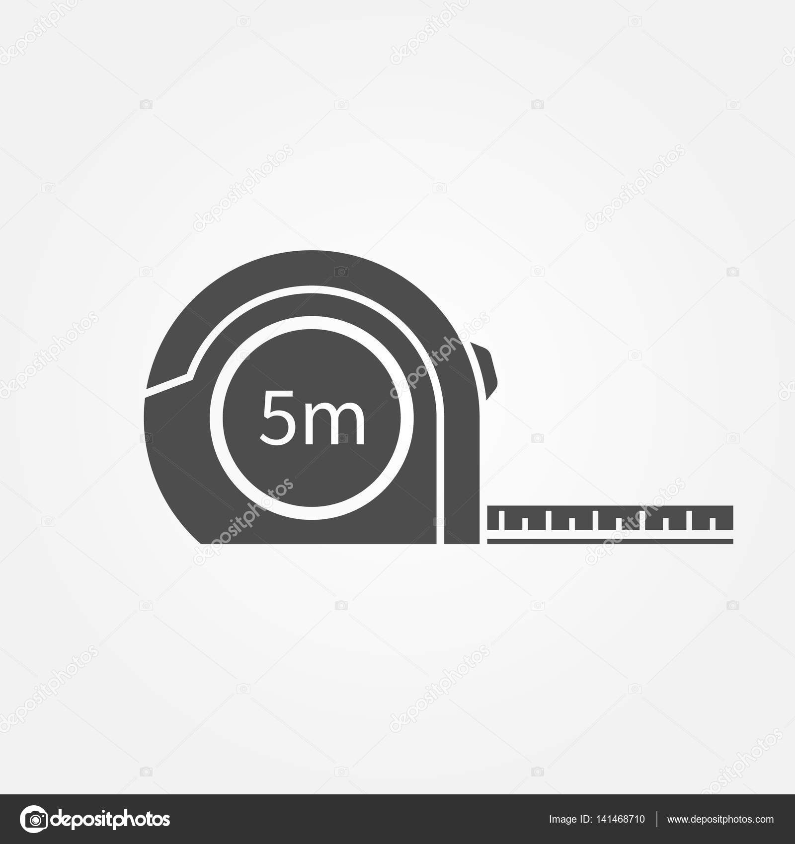 Tape Measure Silhouette