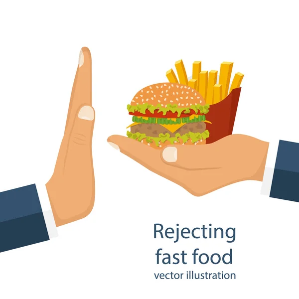 Reject food imágenes de stock de arte vectorial | Depositphotos