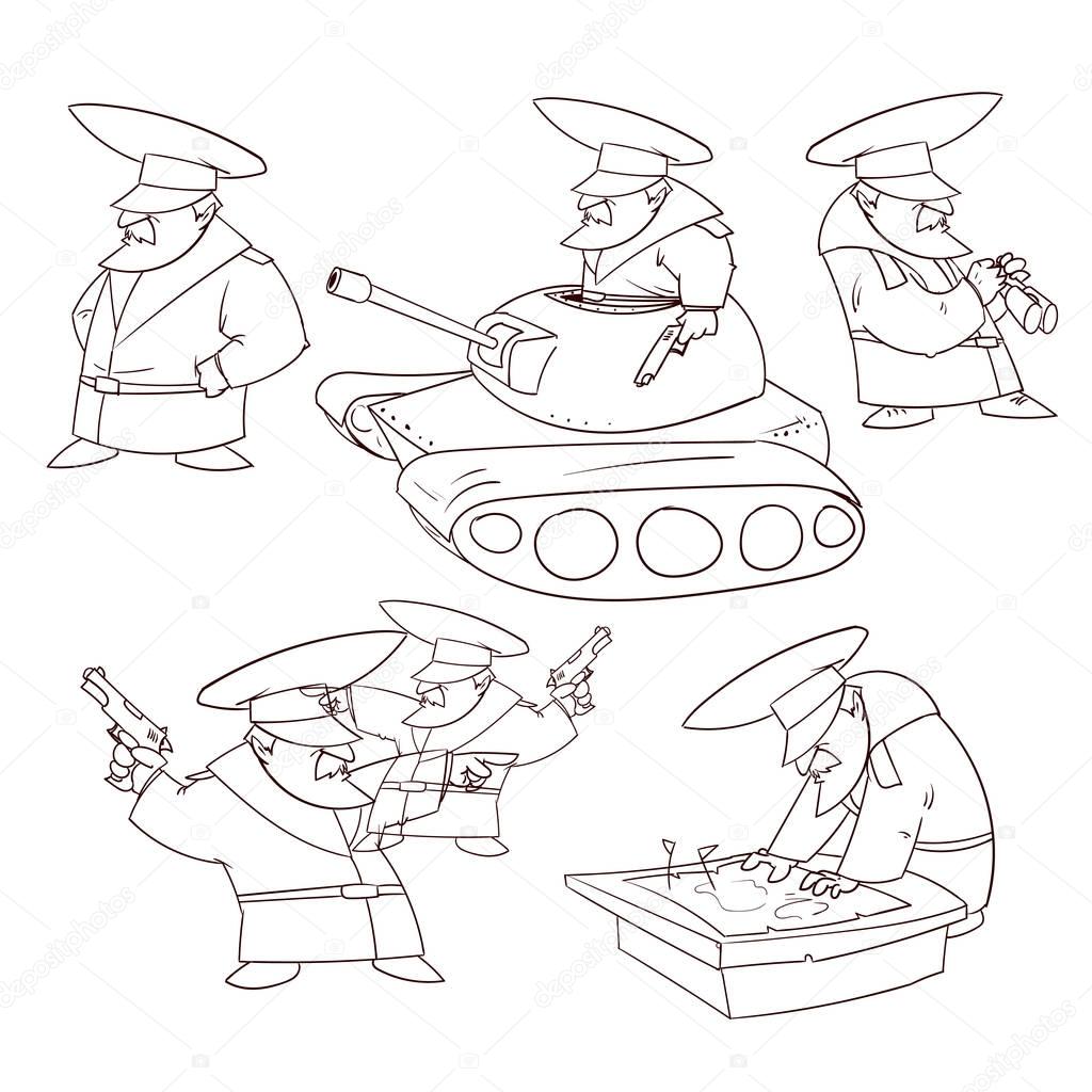 Vector de dibujos animados General 2023