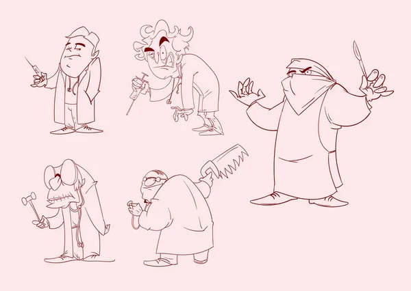 Crazy scientist Vector Art Stock Images | Depositphotos