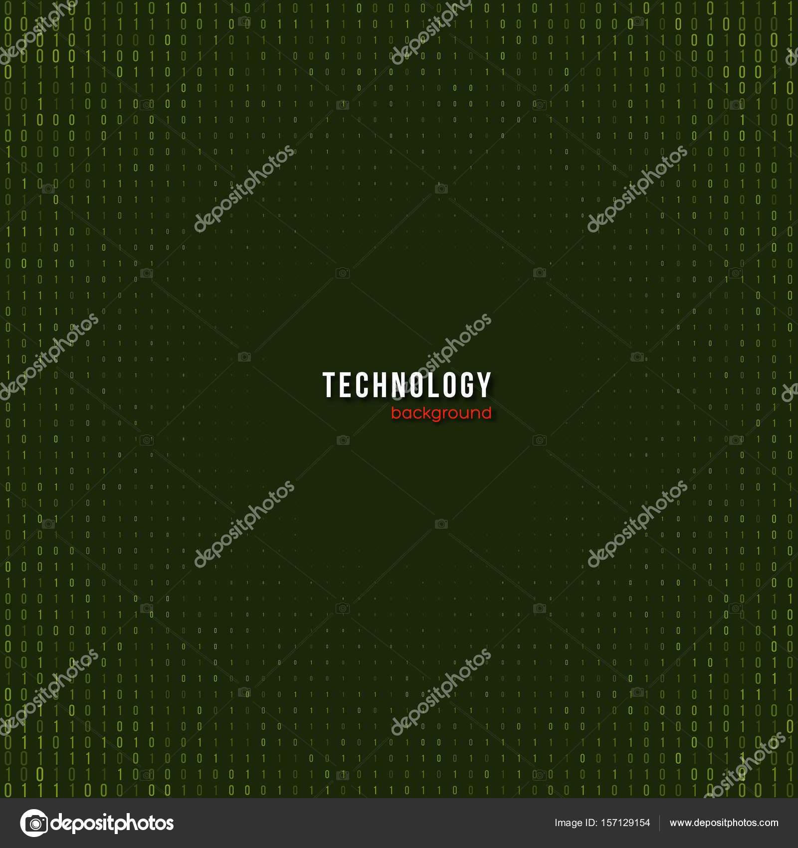 Abstract matrix digital background. Stock Vector by ©ludasikm79.gmail ...