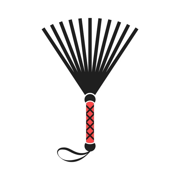 Bdsm Devices Spanking Paddle Flogger Whip Stack Tickler Isolated Vector ...