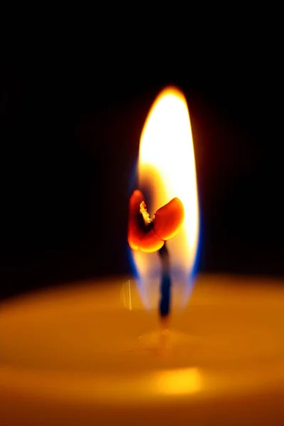 Candle flame — Stock Photo © vladvitek #35438393